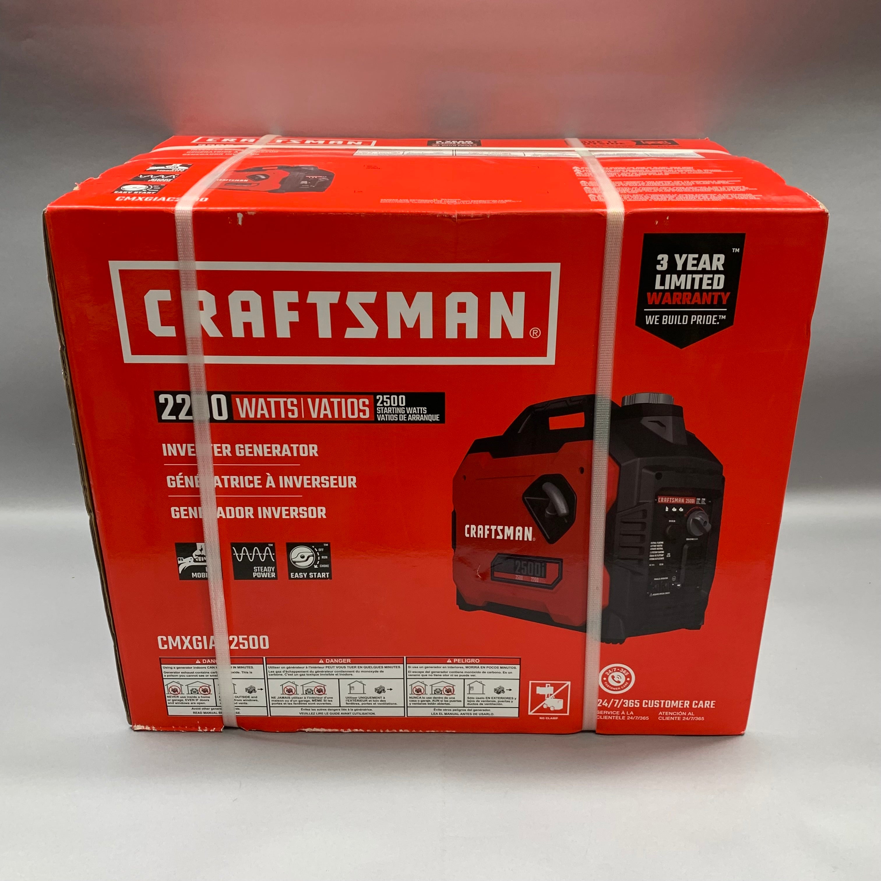 New Craftsman 2200 Watts Inverter Generator CMXGIAC2500 – PayMore ...