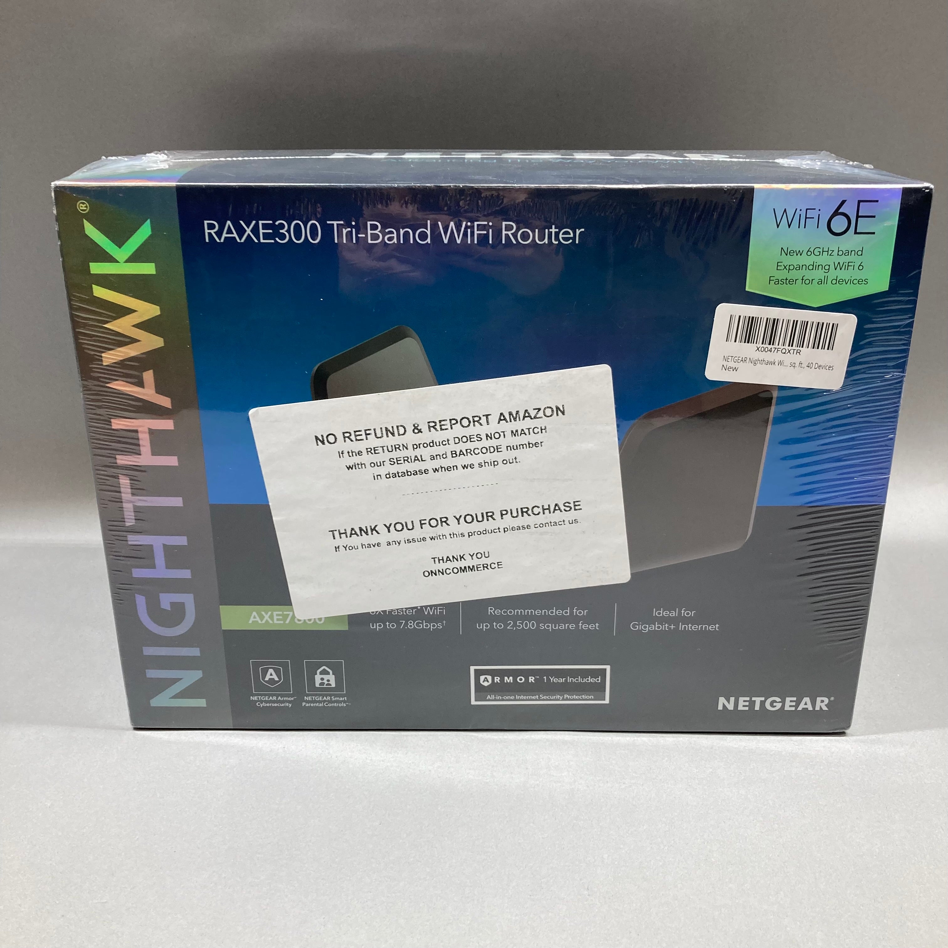 New Netgear NightHawk Tri Band WiFi Router RAXE300 – PayMore Brookfield